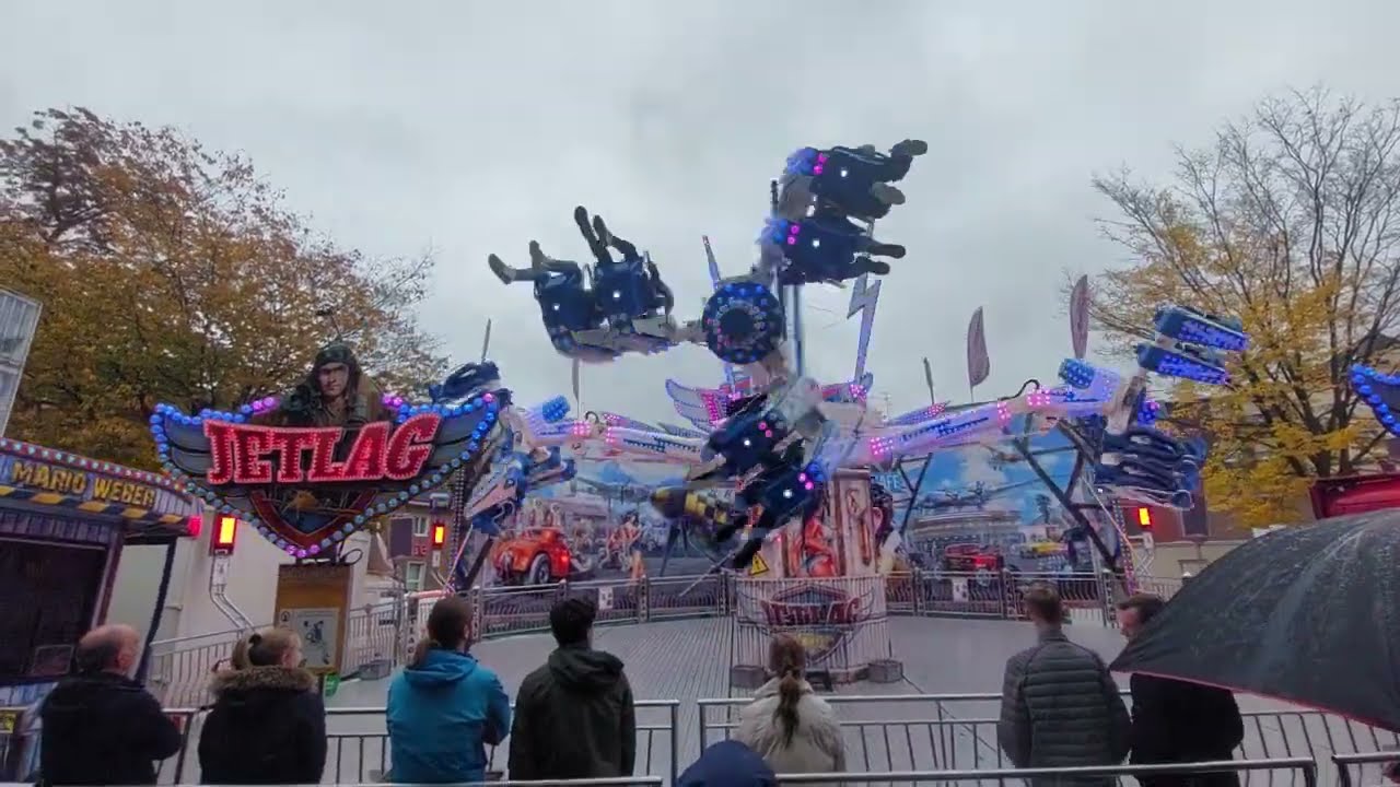 Jetlag (Weber) Ride || Bocholter Kirmes 2022, circus in Germany - YouTube
