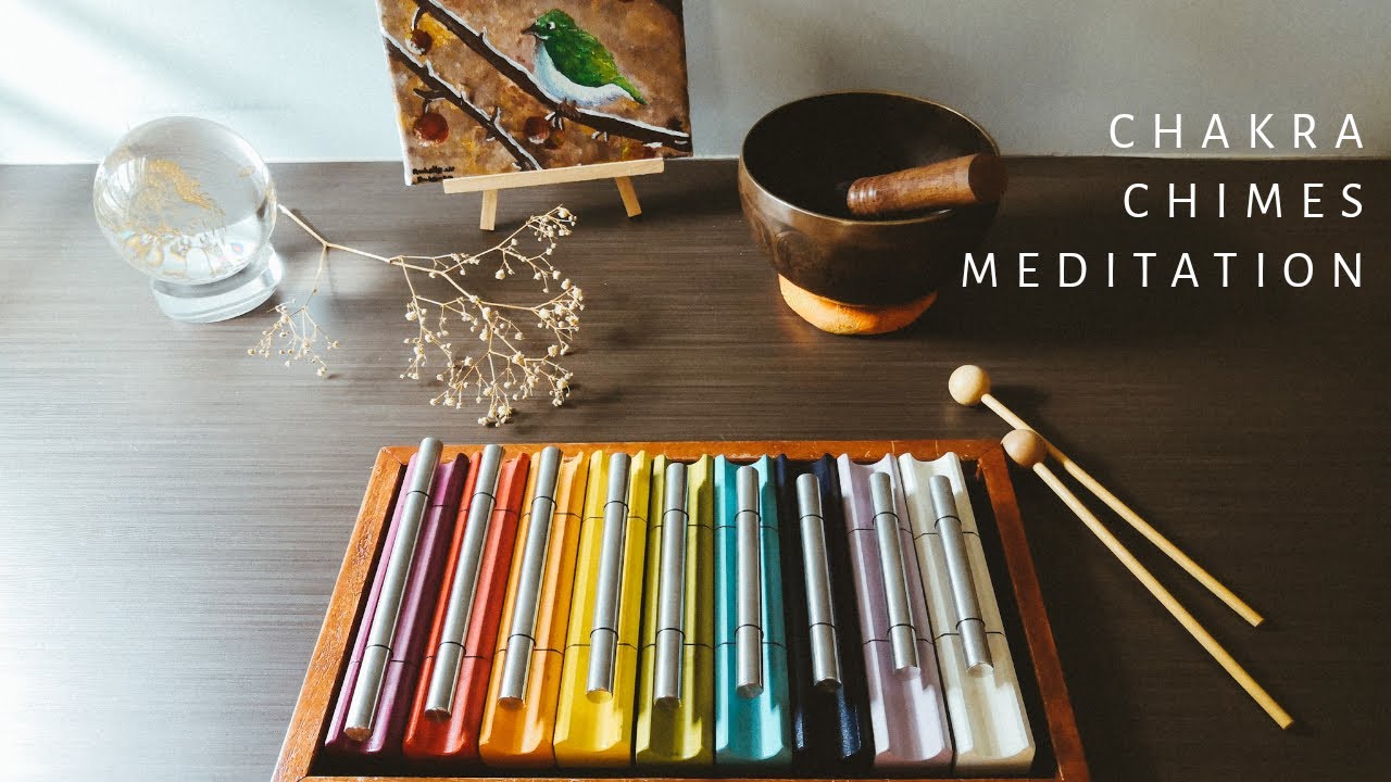 5 Mins Meditation With Chakra Chimes Sound Healing Instrument ...