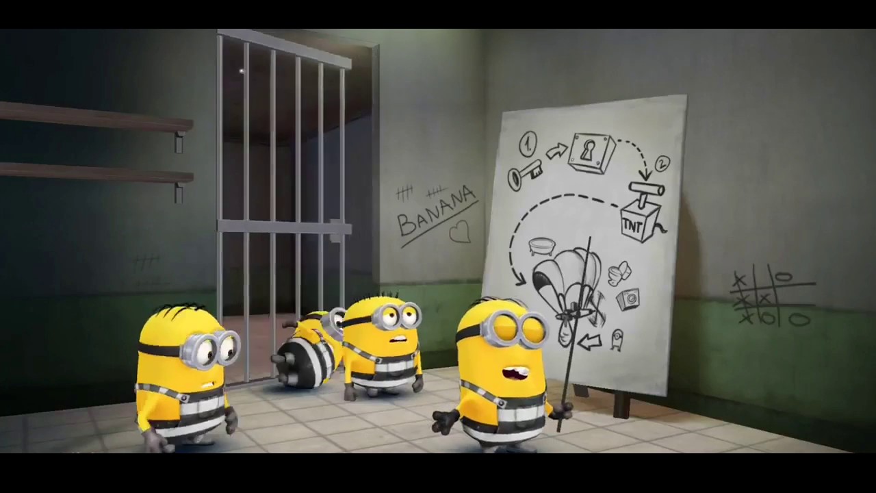 Despicable me Minion I am trapped! - YouTube