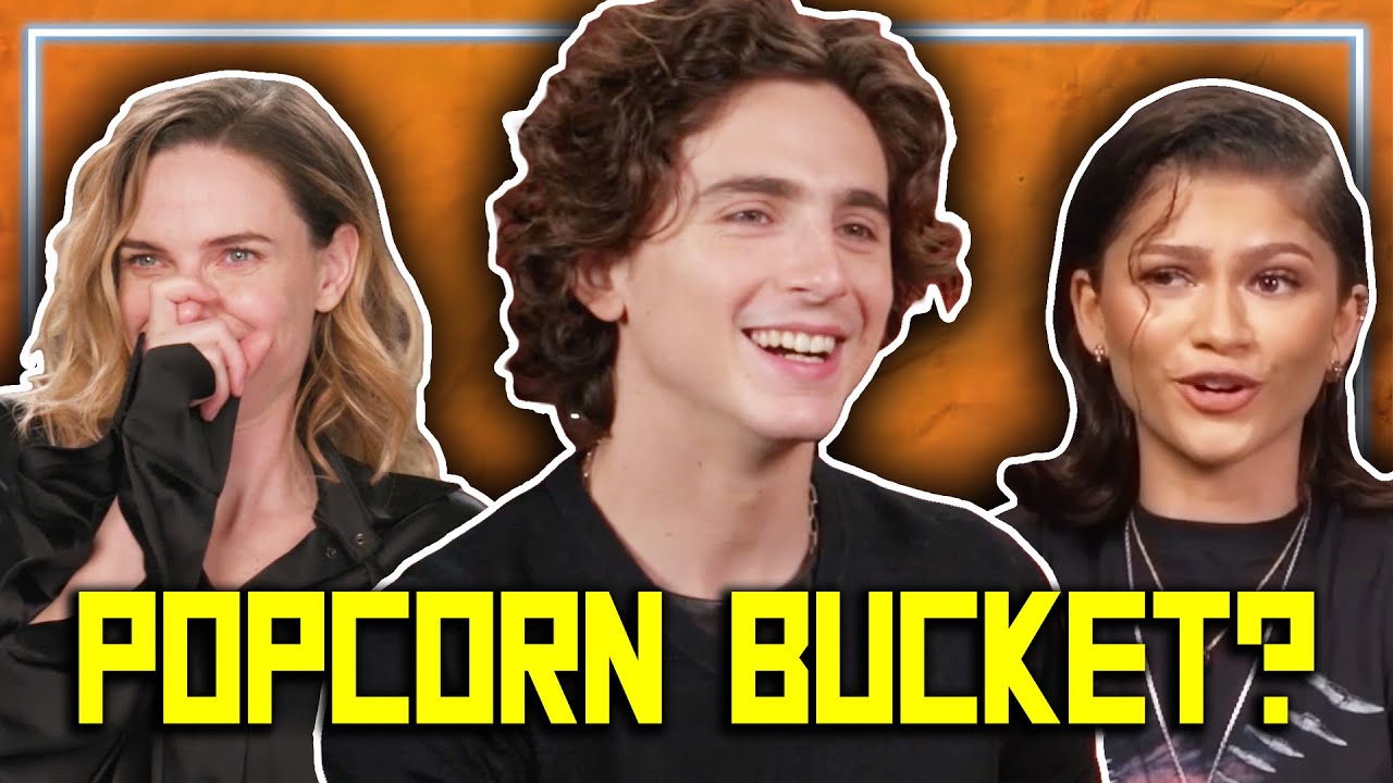 DUNE 2 Cast Interviews Get Spicy | Timothée Chalamet, Zendaya, Florence ...