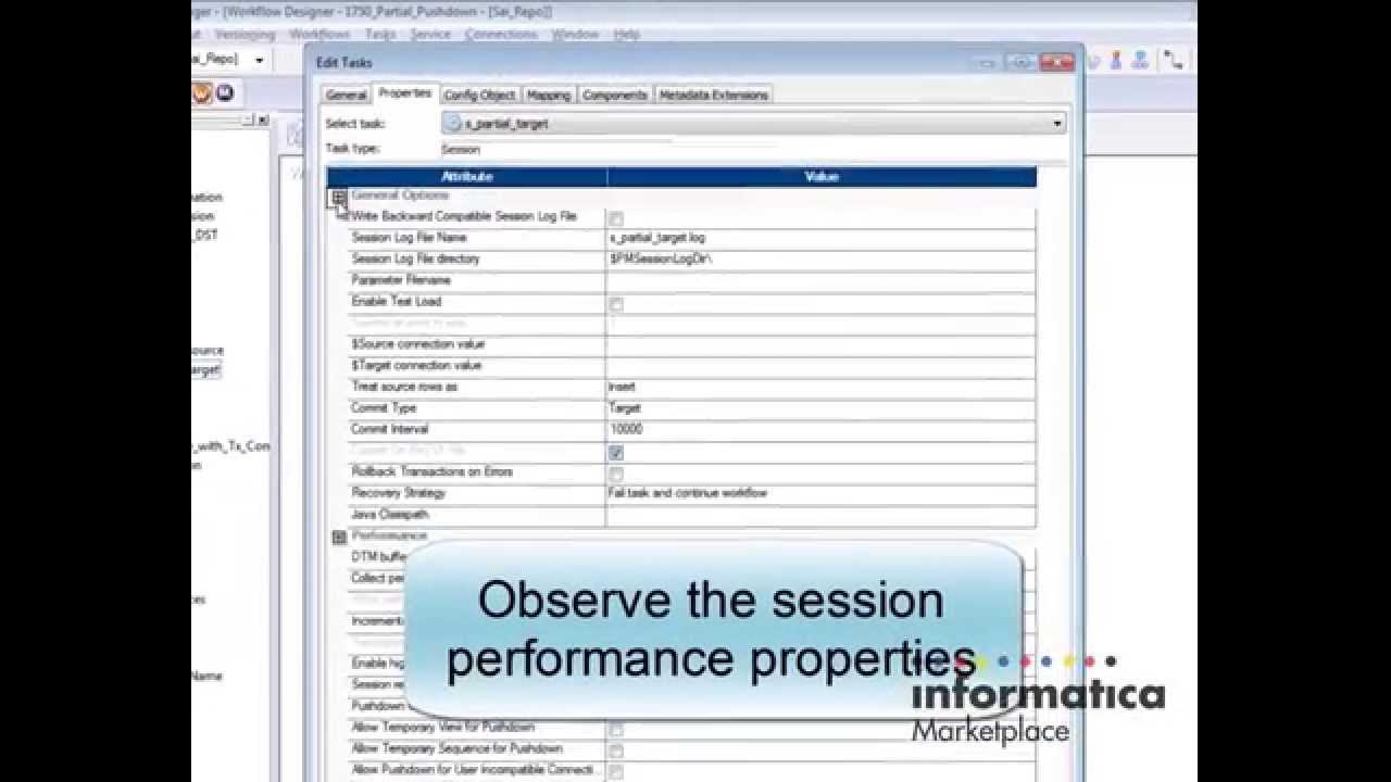 How to use Pushdown Optimization in Informatica PowerCenter - YouTube