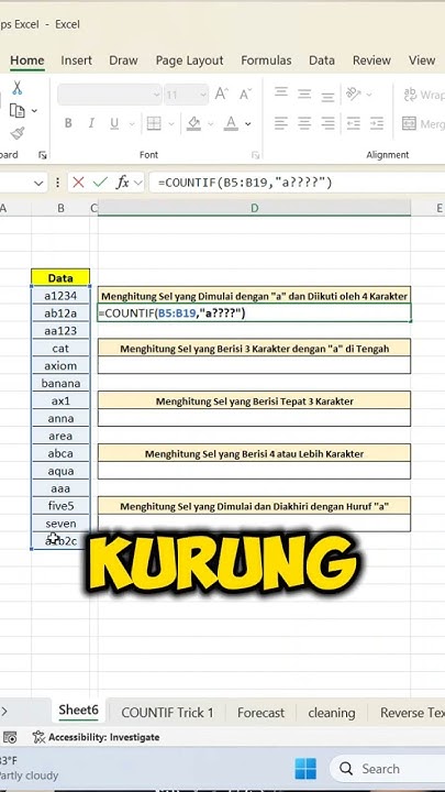 Excel Exceltips Exceltricks Spreadsheets Workhacks Folkative Dagelan Belajarexcel