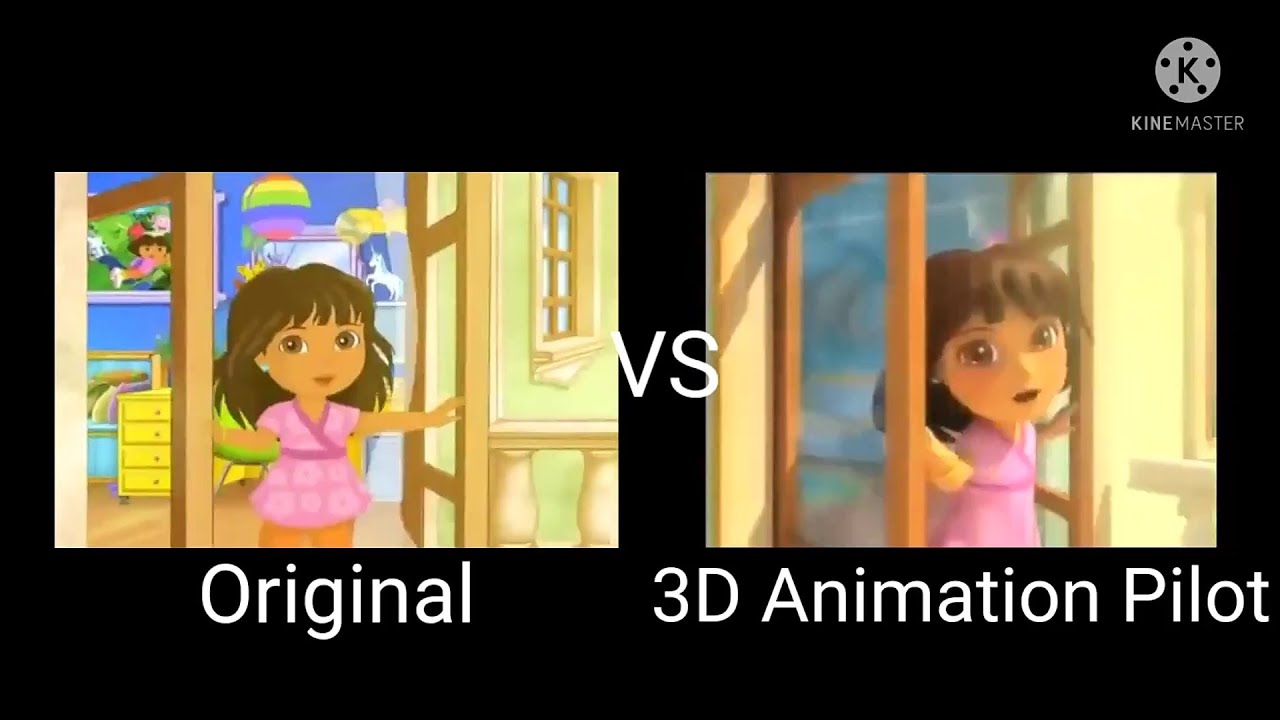 Dora's Explorer Girls Anthem (Scene Comparisons Remastered) - YouTube