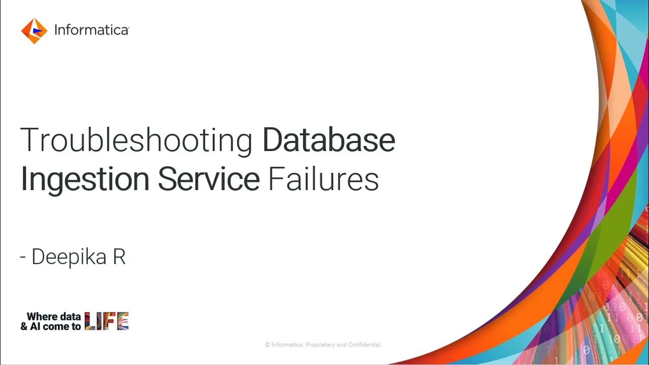 Troubleshooting Database Ingestion Service Failures - YouTube