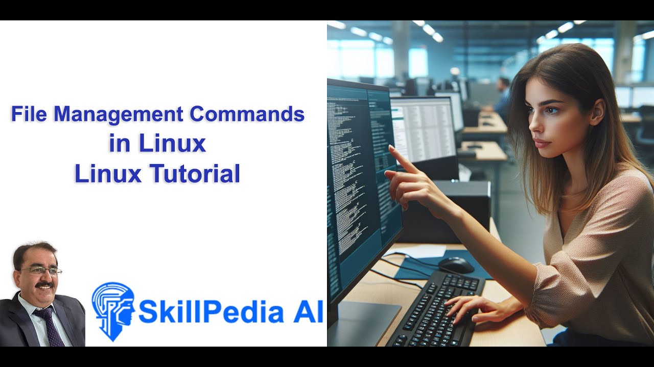 File Management Commands in Linux | Linux Tutorial | Linux Basics - YouTube
