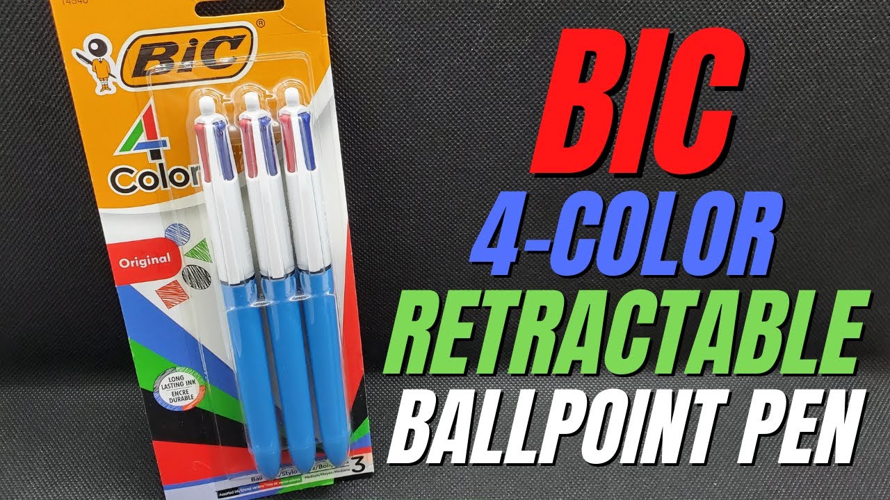 Bic 4 Color Retractable Pen