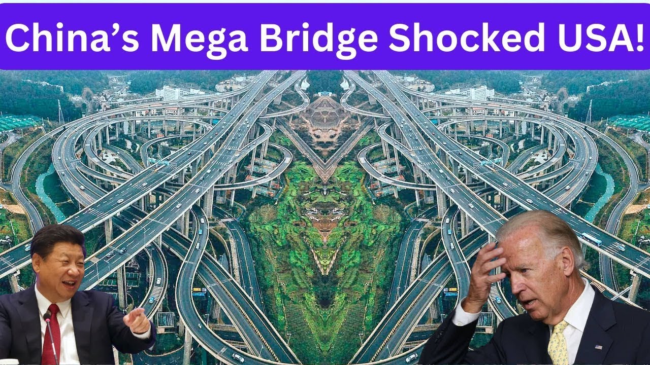 China's Mega project! China's Mega Bridges shocked the US! - YouTube