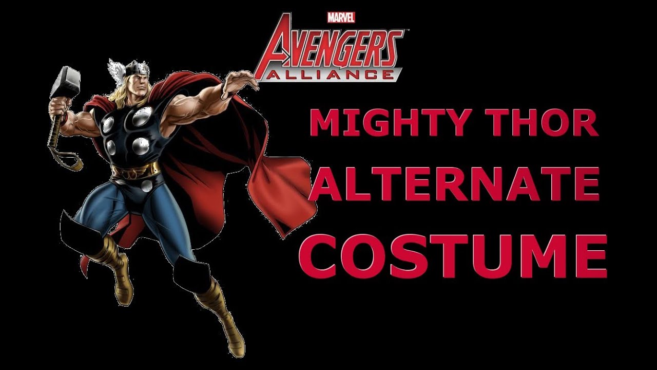 Marvel Avengers Alliance: Mighty Thor Alternate Costume (Gameplay ...