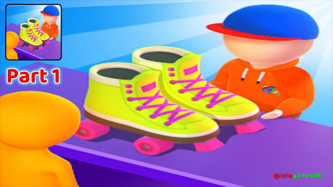 Roller Disco: Idle Skate Dance - Gameplay Walkthrough Part 1 - (iOS, Android) - YouTube