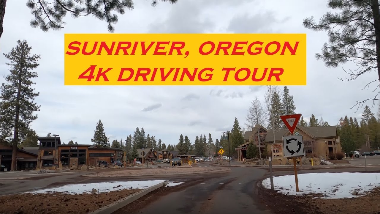 Sunriver, Oregon | 4k Driving Tour | Dashcam - YouTube