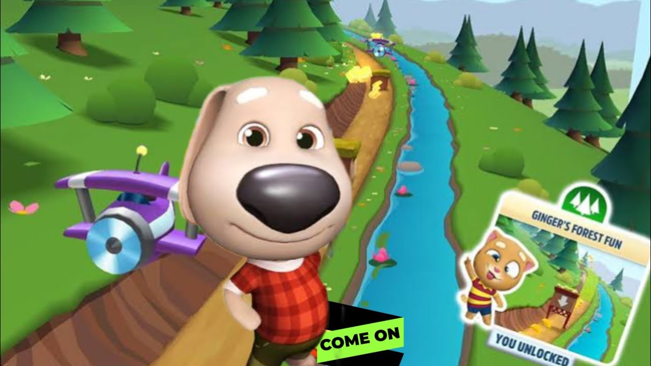 Ben in Ginger's Forest Fun| Ben Fight for Money 🤑| Talking Tom Gold Run ...
