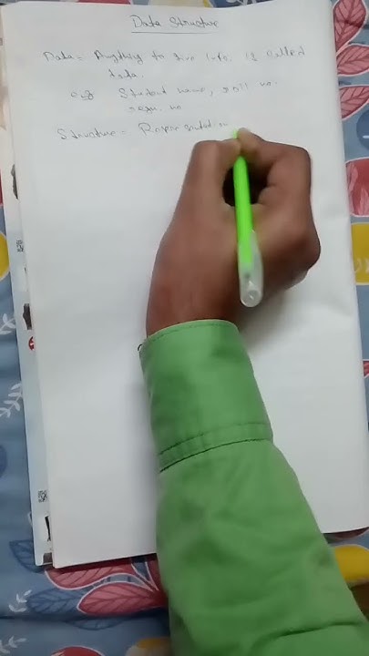 Short:1- Data Structures (Class-12 Computer Science) #DataStructures - YouTube