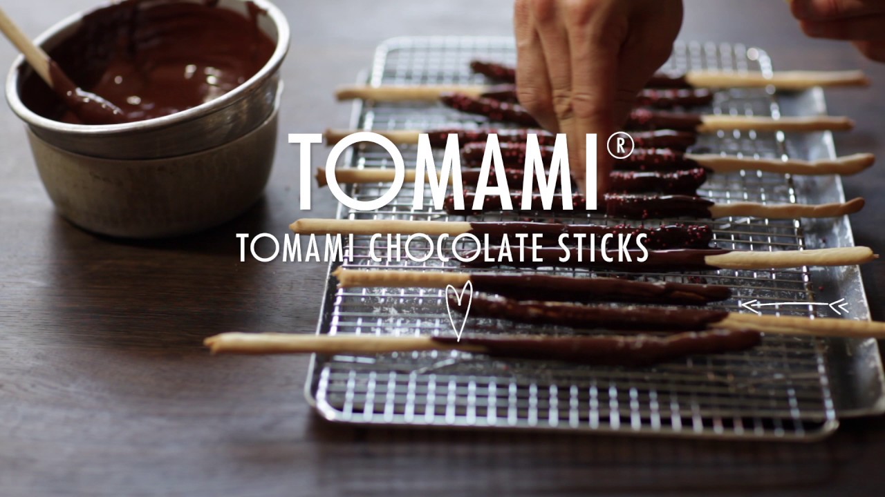 TOMAMI Umami Chocolate Sticks - YouTube