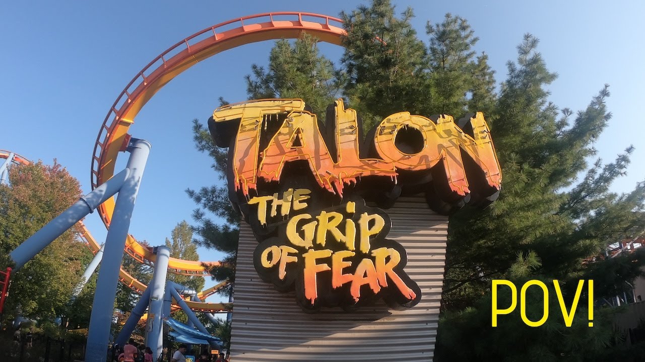 Talon: The Grip of Fear POV at Dorney Park! - YouTube