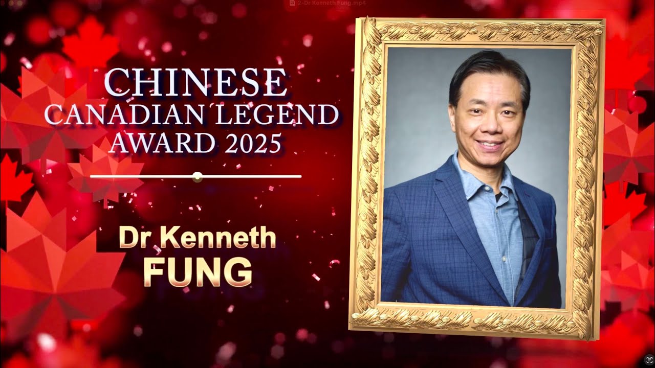 Dr Kenneth Fung 2025 Chinese Legends Award - YouTube