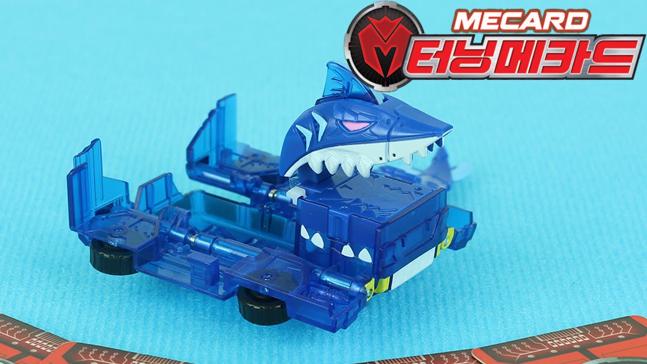 터닝메카드장난감 킹죠스 메카니멀 터닝카 킹죠스 장난감 개봉 변신 및 플레이 동영상(MECARD REVIEW ...
