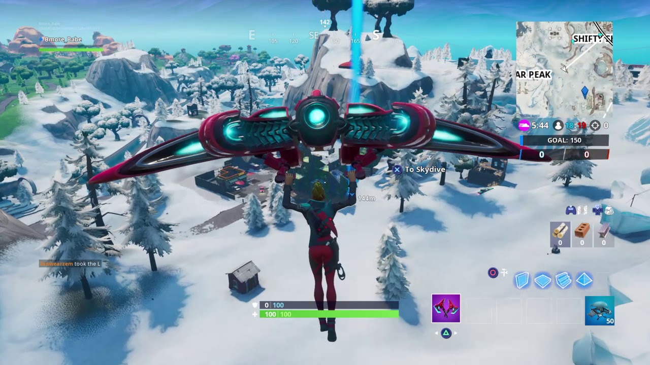Fortbyte #19 Location- Accessible With The Vega Outfit In A Spaceship ...