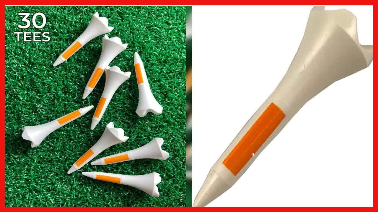 Pride Performance Professional Tee System Plastic Golf Tees (Pack of 30 ...