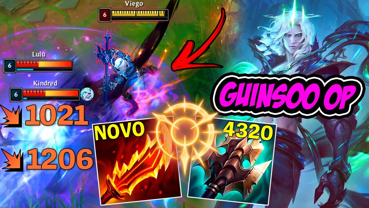 O NOVO VIEGO TANK DE GUINSOO FICA EXTREMAMENTE QUEBRADO !! - LEAGUE OF ...