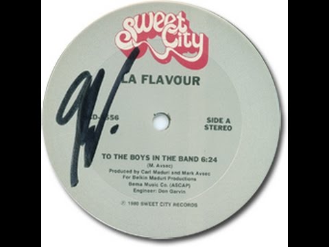 DISC SPOTLIGHT: “The Boys In The Band” by La Flavour (1980) - YouTube