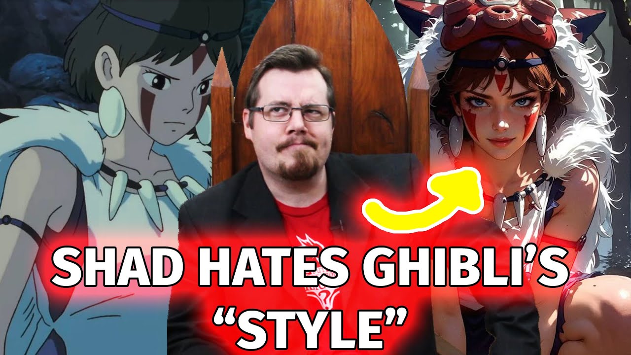 Shadiversity Is WRONG About Studio Ghibli And AI Art 🤡 - YouTube