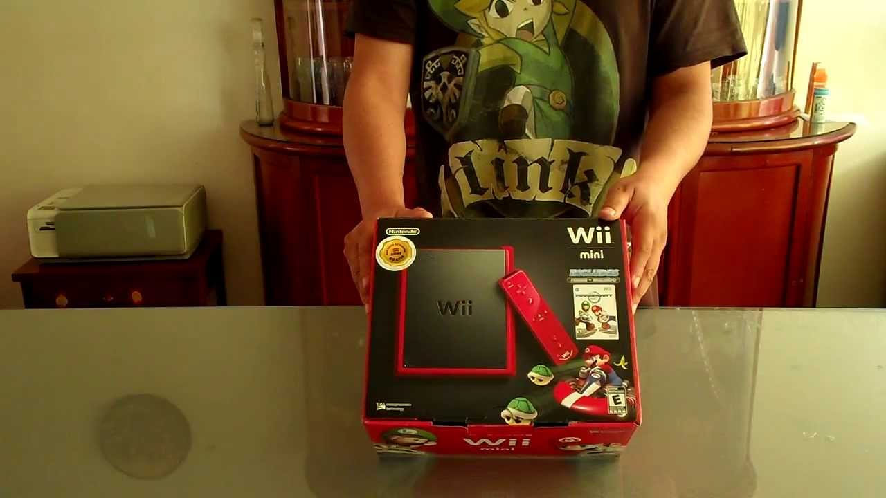 Wii Mini - Unboxing - YouTube