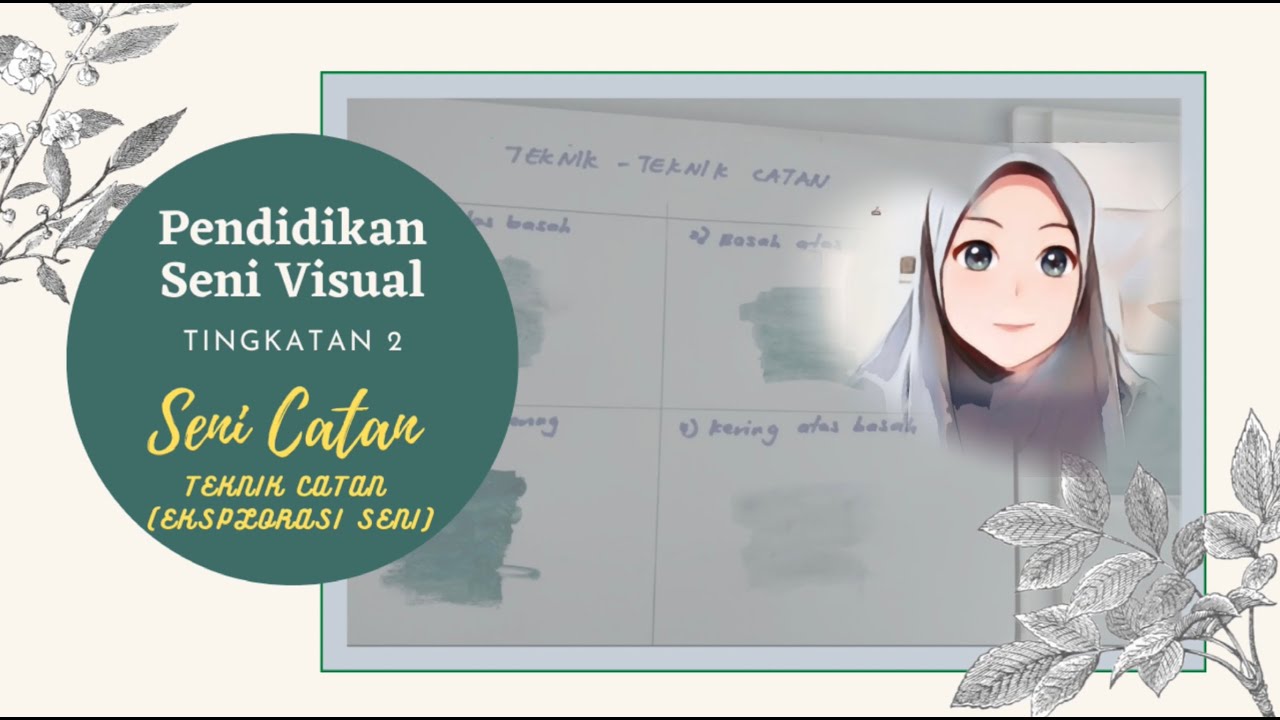 PSV Tingkatan 2: Seni Catan: Teknik Catan (Eksplorasi Seni) - YouTube