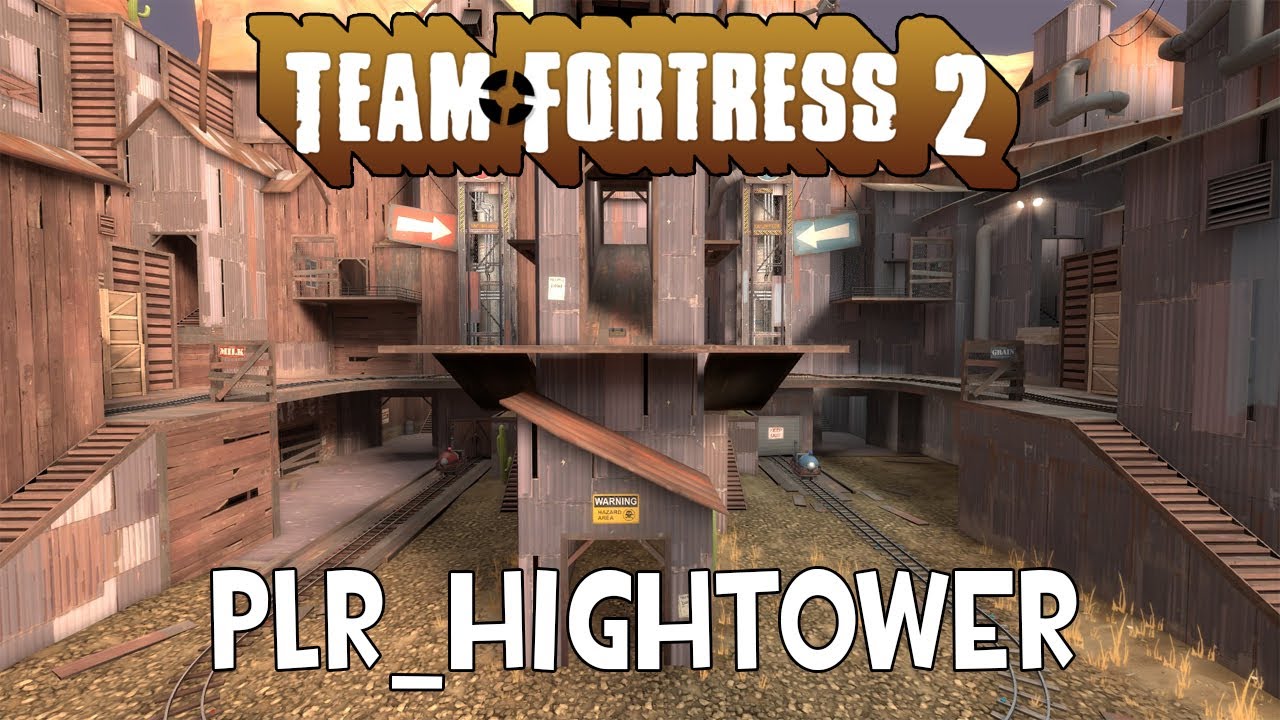 TF2 Map Gameplay: Hightower (Payload Race) - YouTube