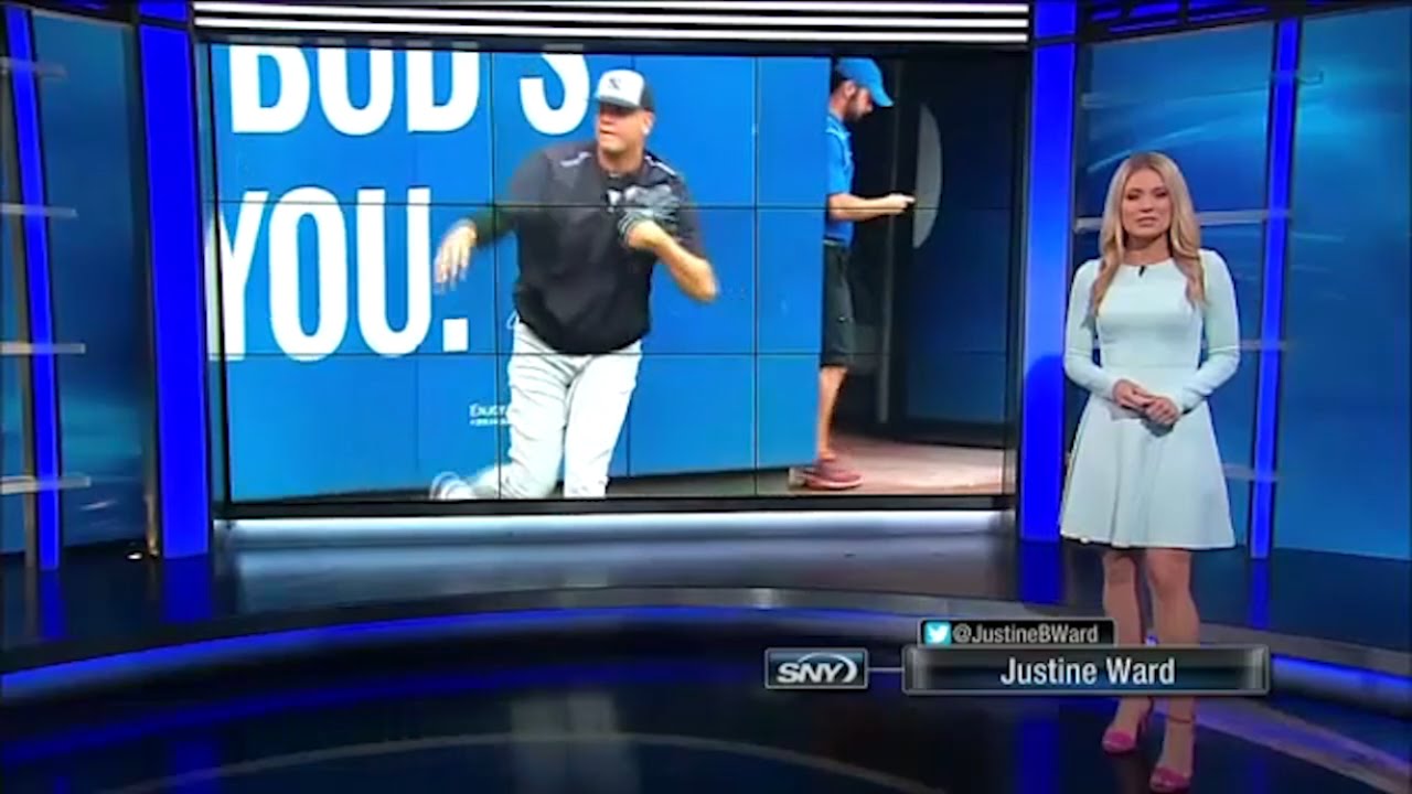 Justine Ward Hosting Geico SportsNite - YouTube