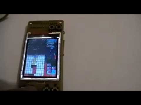 avr, atmega, atmega32, ls020, microSD - Game Console - YouTube