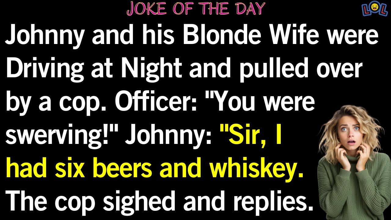 😂Best Jokes | When Johnny Got Pulled Over, No One Expected This ...