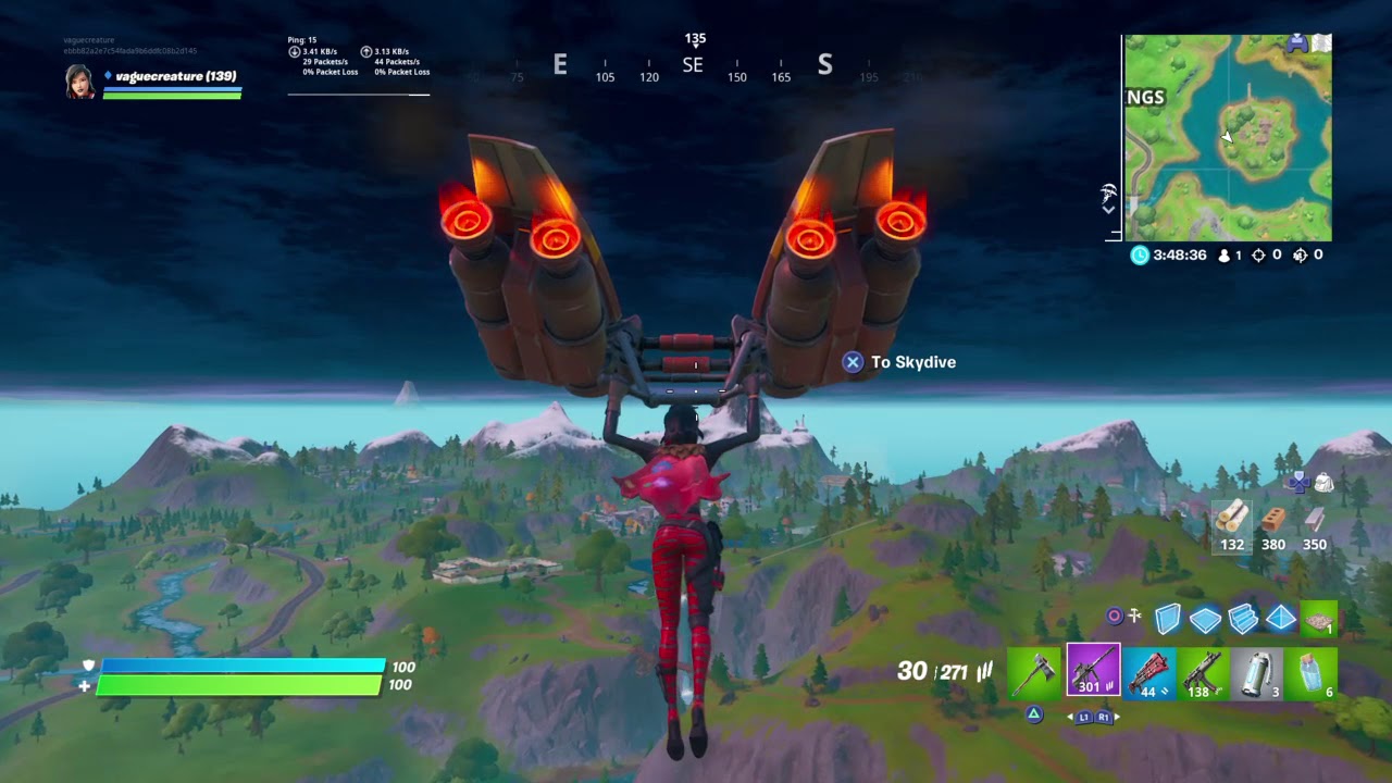 Epic fixed one of the fall damage gliches fortnite - YouTube
