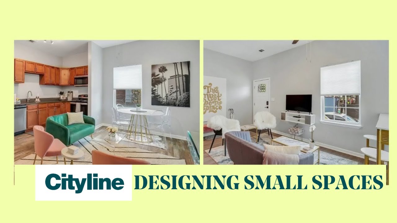 Designer secrets to renovating a 100 square foot living space - YouTube
