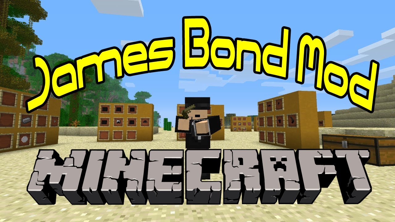 Minecraft JAMES BOND Mod - 1.6.4 - JETPACKS, TUXEDOS, EXPLOSIONS, and ...