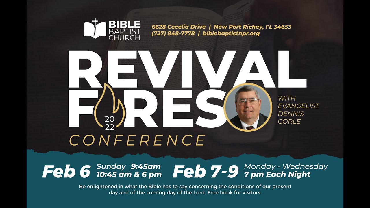 2/6/22 Sun PM - Dr. Dennis Corle "The Insanity of Fear" - YouTube