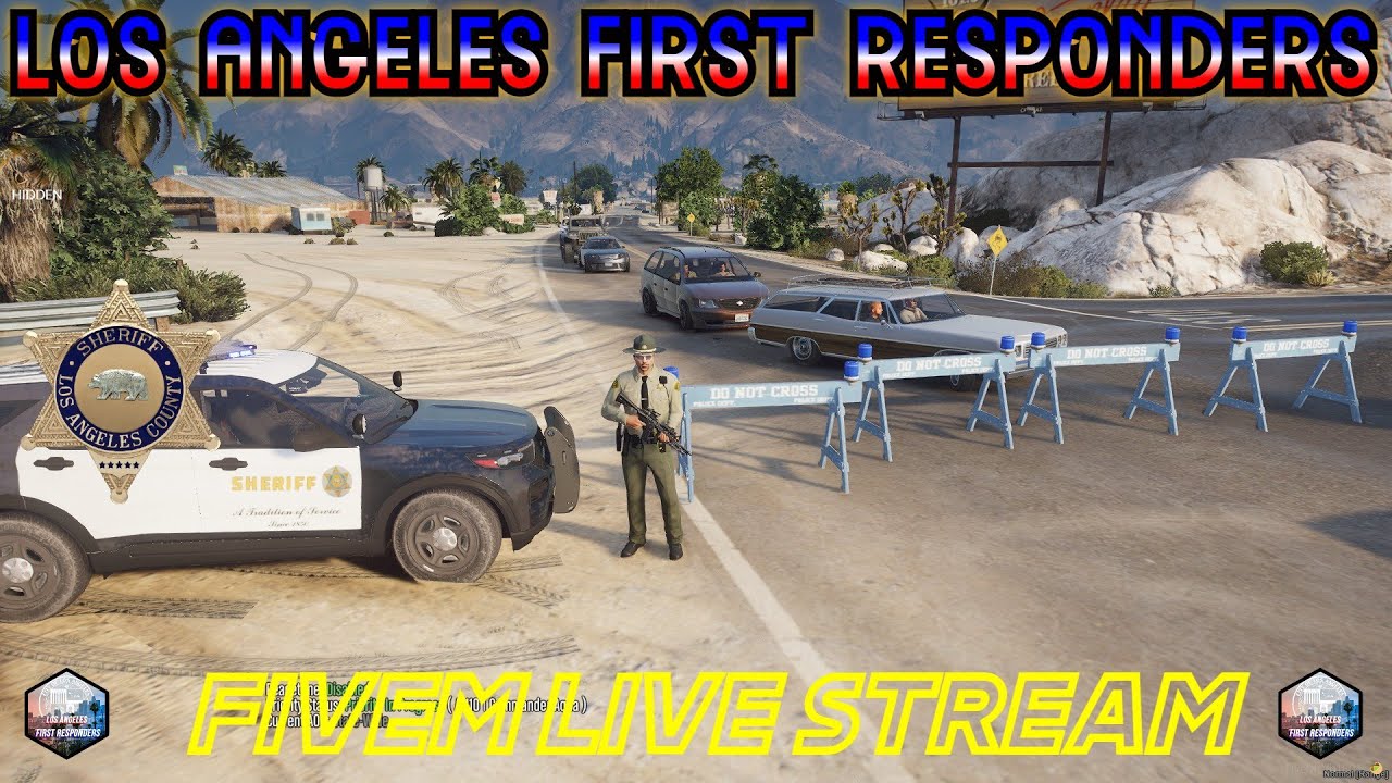 Captain | L.A.S.D - (FIVEM) Live Stream | Los Angeles First Responders ...