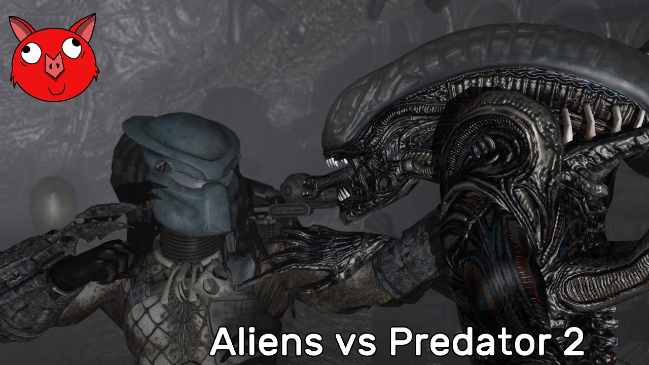 Впервые прохожу Aliens Versus Predator 2. Часть 1 [Запись стрима] - YouTube