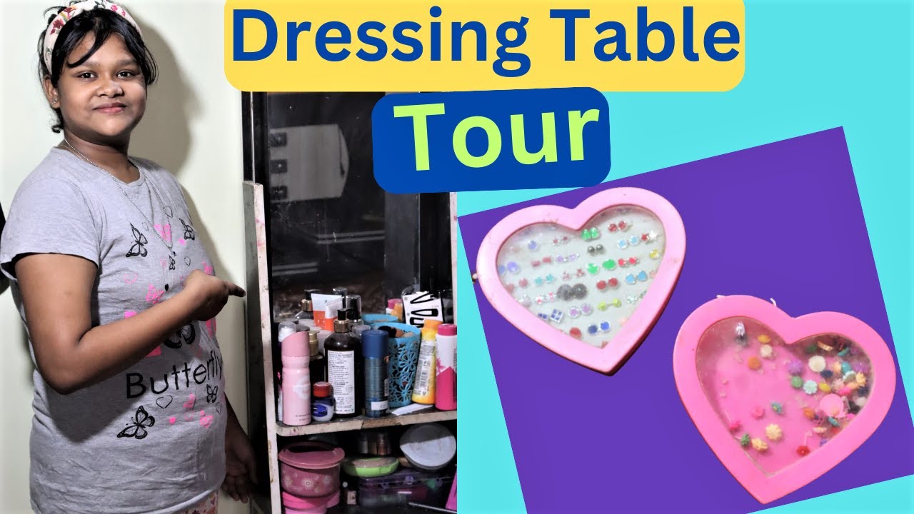 Dressing Table Tour,,, #natkhatisuhani, - YouTube