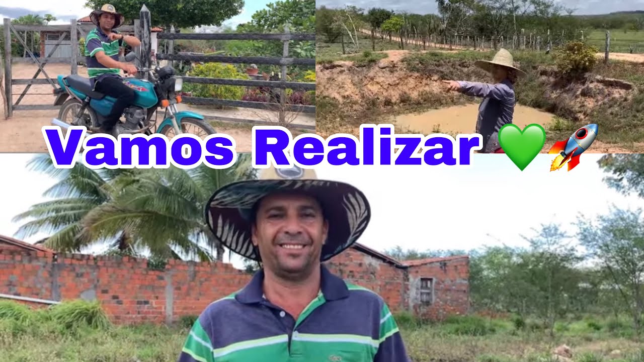 ELIVANIO NO SÍTIO VOLTOU! REALIZANDO SONHOS/ pathy vida na roça - YouTube