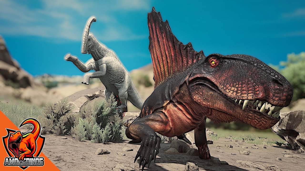 Path Of titans - Dimetrodon Growth And PvP! - YouTube