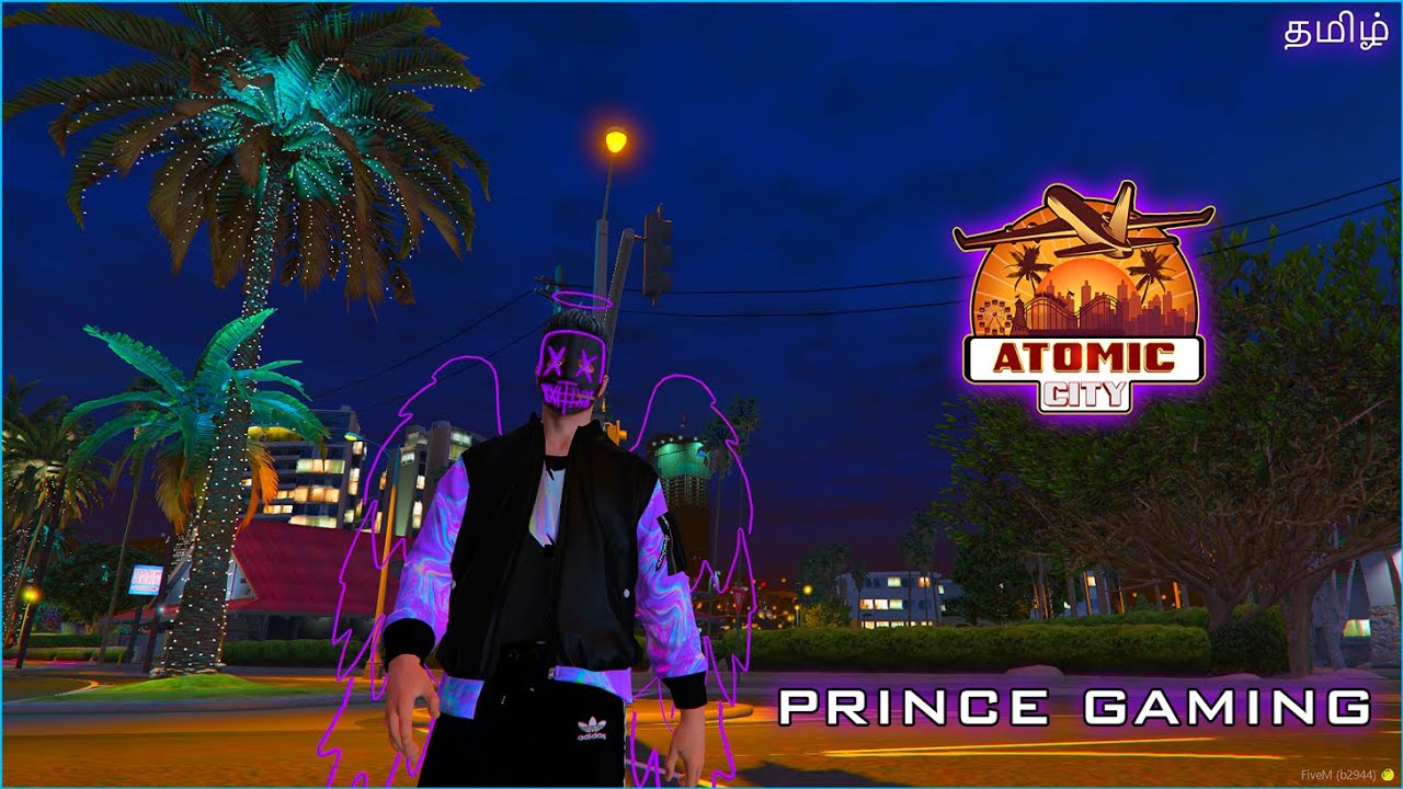 Exploring New City | Atomic City | Later Chrono RP | GTA - V | Tamil| Prince Gaming - YouTube