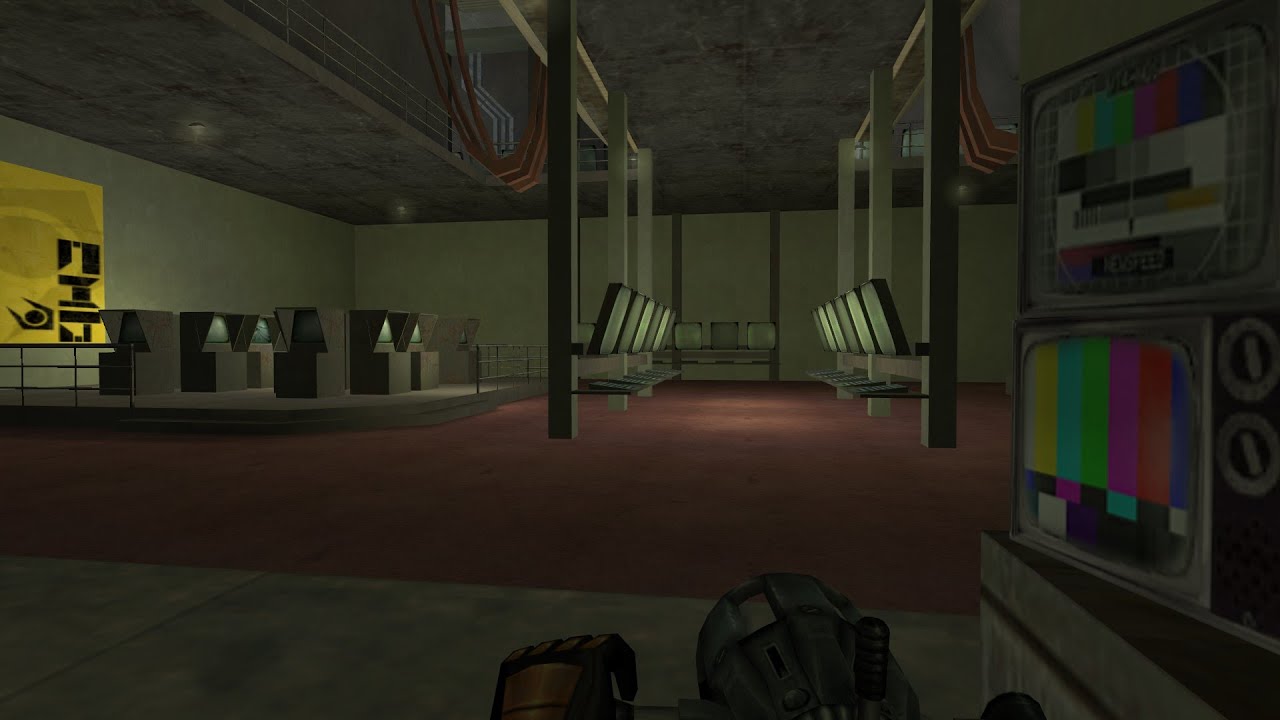 Half-Life - GoldSrc Half-Life 2 Beta Maps - arcade_02 - YouTube
