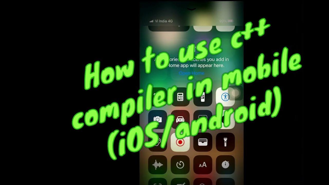 How to use c++ compiler on phone (iOS/android)|by@Aditya Nandan - YouTube