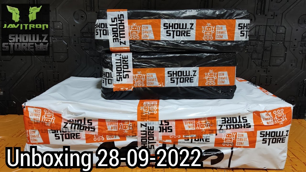 Unboxing Transformers 28-09-2022 de la tienda Show.z Store por Javitron ...