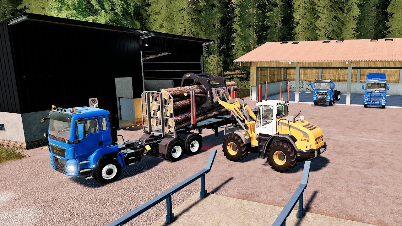FS19 - Map Holmåkra 015 - Forestry and Farming - YouTube