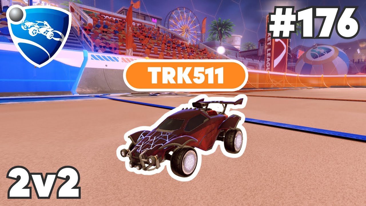 trk511 Ranked 2v2 PRO Replay #176 - Rocket League Replays - YouTube