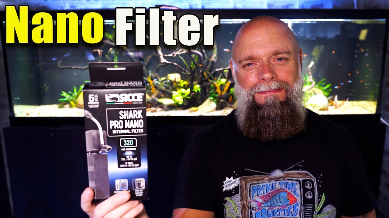 A Great Nano Tank Filter! Sicce Shark Pro Nano 320 Review - YouTube