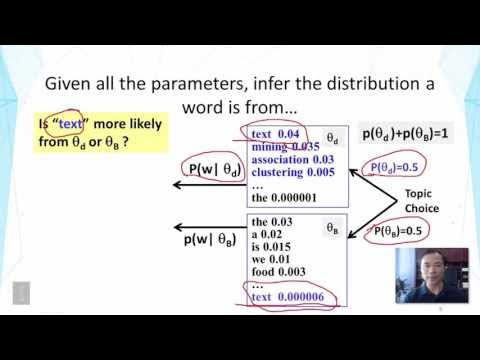 Lecture 23 — Probabilistic Topic Models Expectation Maximization Algorithm - Part 1 | UIUC - YouTube