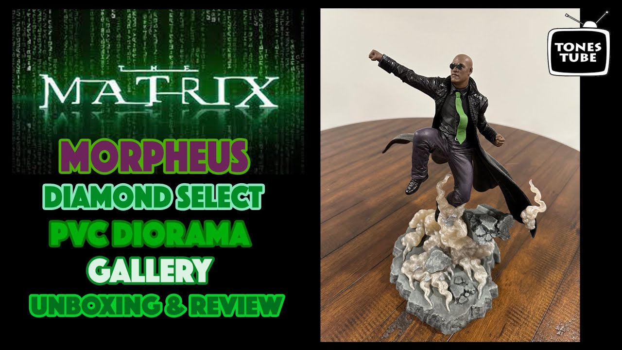 MORPHEUS STATUE by Diamond Select (Unbox & Review) - YouTube