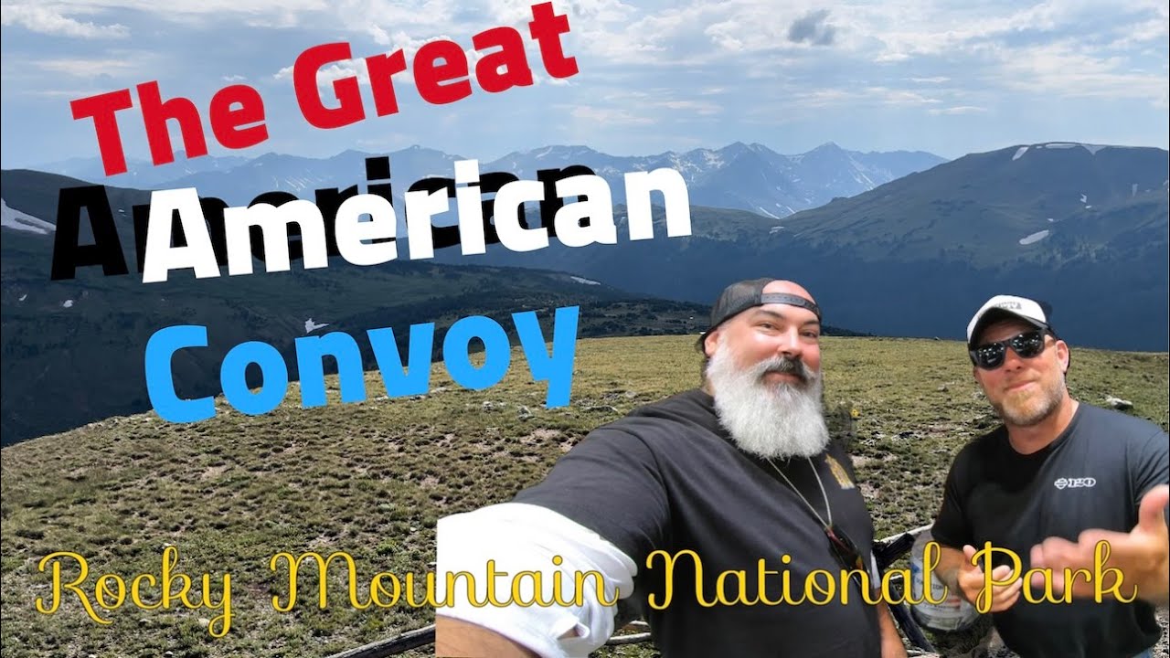 Great American Convoy | Riding Harleys in Rocky Mountain National Park ...